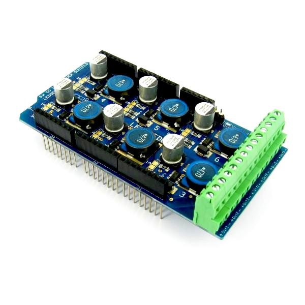 6 Channel LED Shield for Arduino (0,35-0,7-1A) from Conceptinetics on Tindie